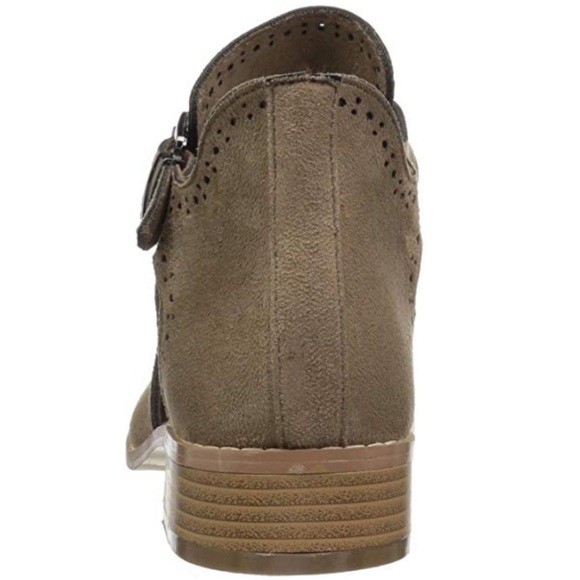 Boutique | Shoes | Muse Tan Cut Out Buckle Booties | Poshmark